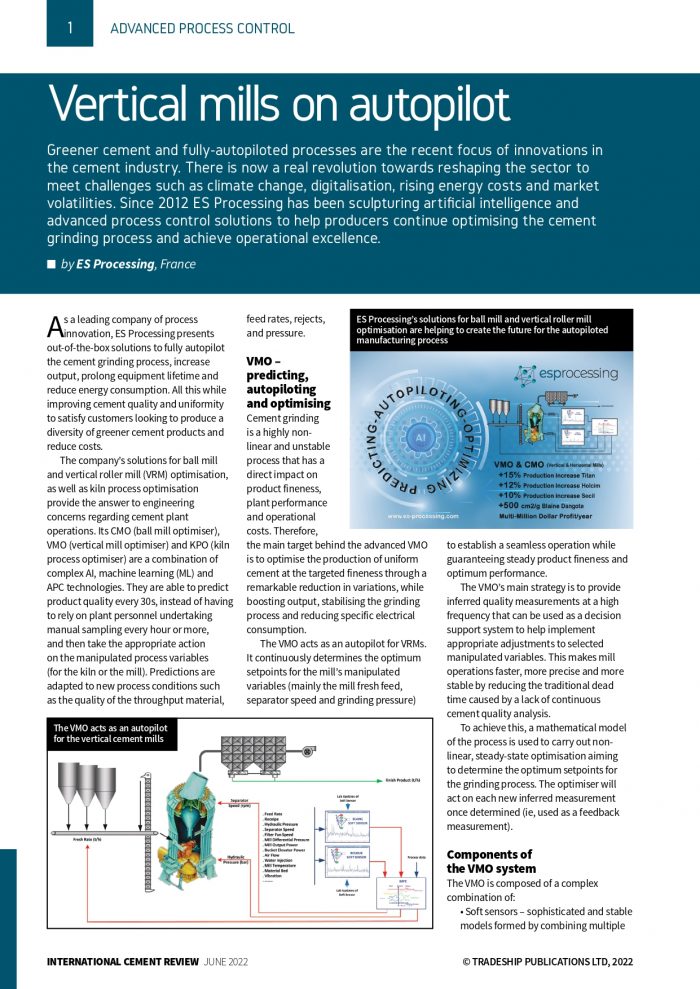 ES Processing | Vertical Mills on APC-AI Autopilot